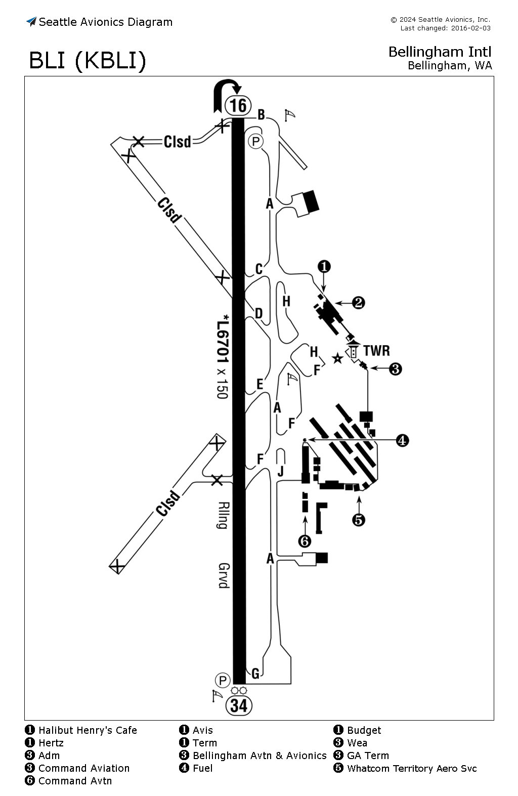 BLI / KBLI (Bellingham Intl) - FlyQ Online